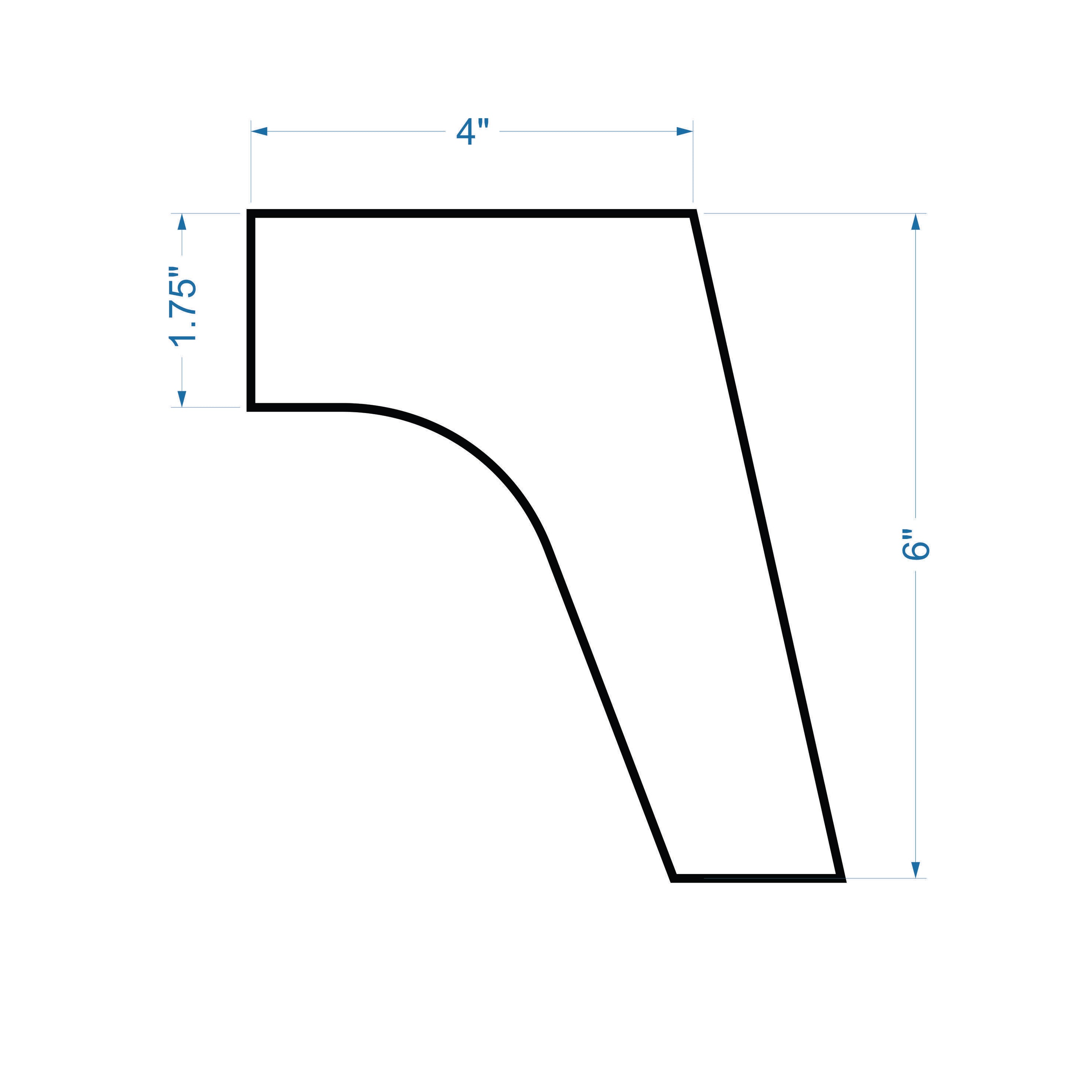 Mid Century Modern Table Leg Router Templates (Clear Acrylic) — Jeff ...