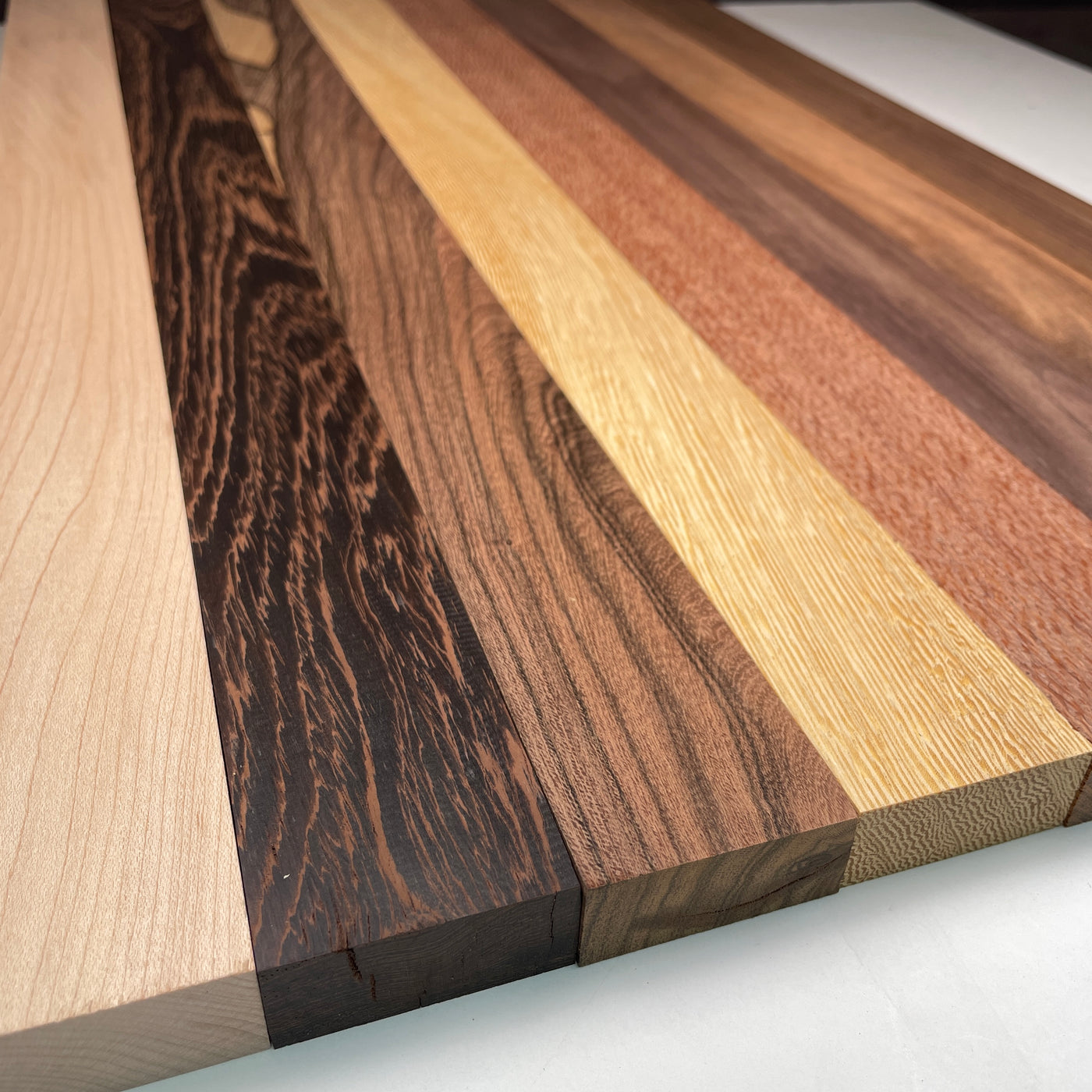 Cutting Board Wood Strips | Kiln-Dried Hardwood | Jeff Mack Supply