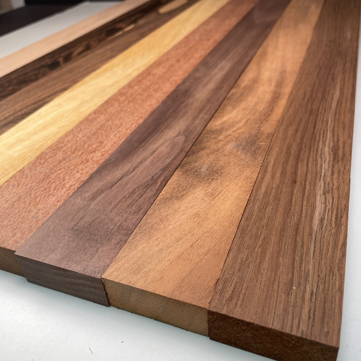 Cutting Board Wood Strips | Kiln-Dried Hardwood | Jeff Mack Supply