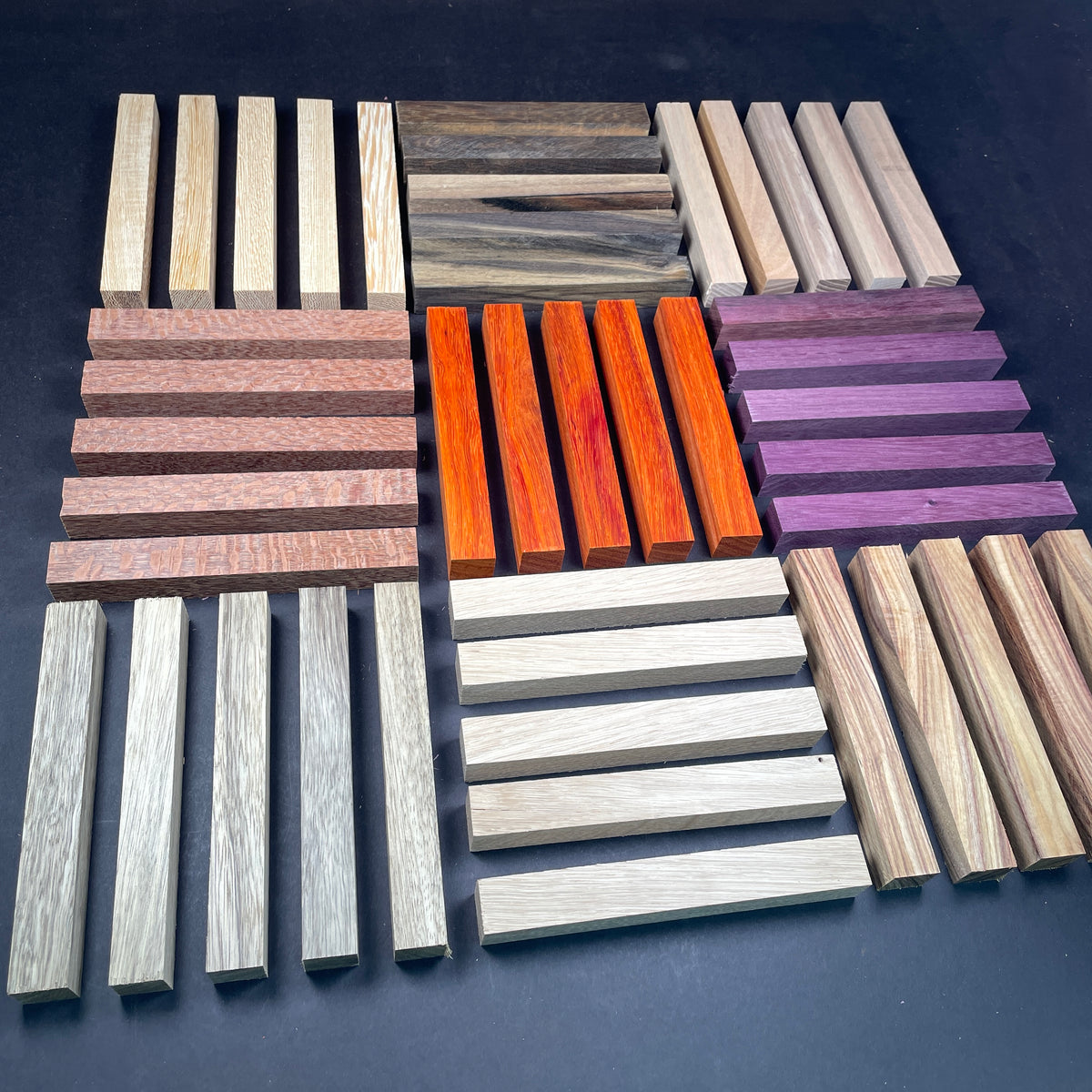 Premium Domestic + Exotic Wood Pen Blanks for Custom Pen Making — Jeff ...