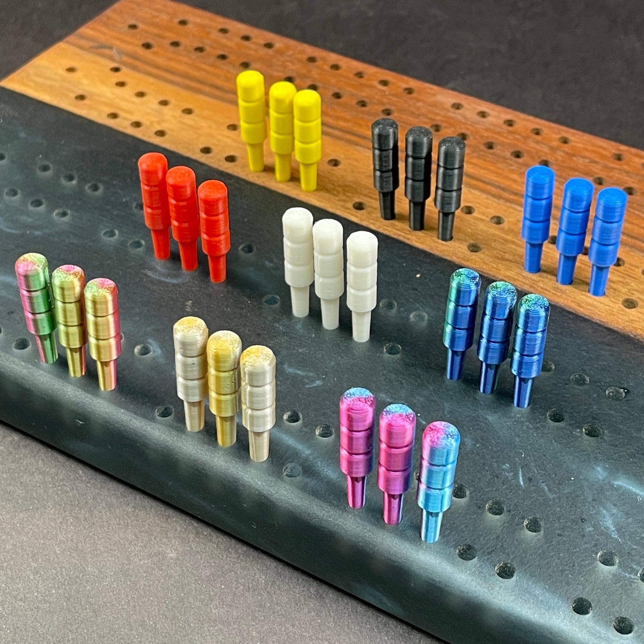 3D Printed Cribbage Pegs (for 1/8" holes) — Jeff Mack Supply