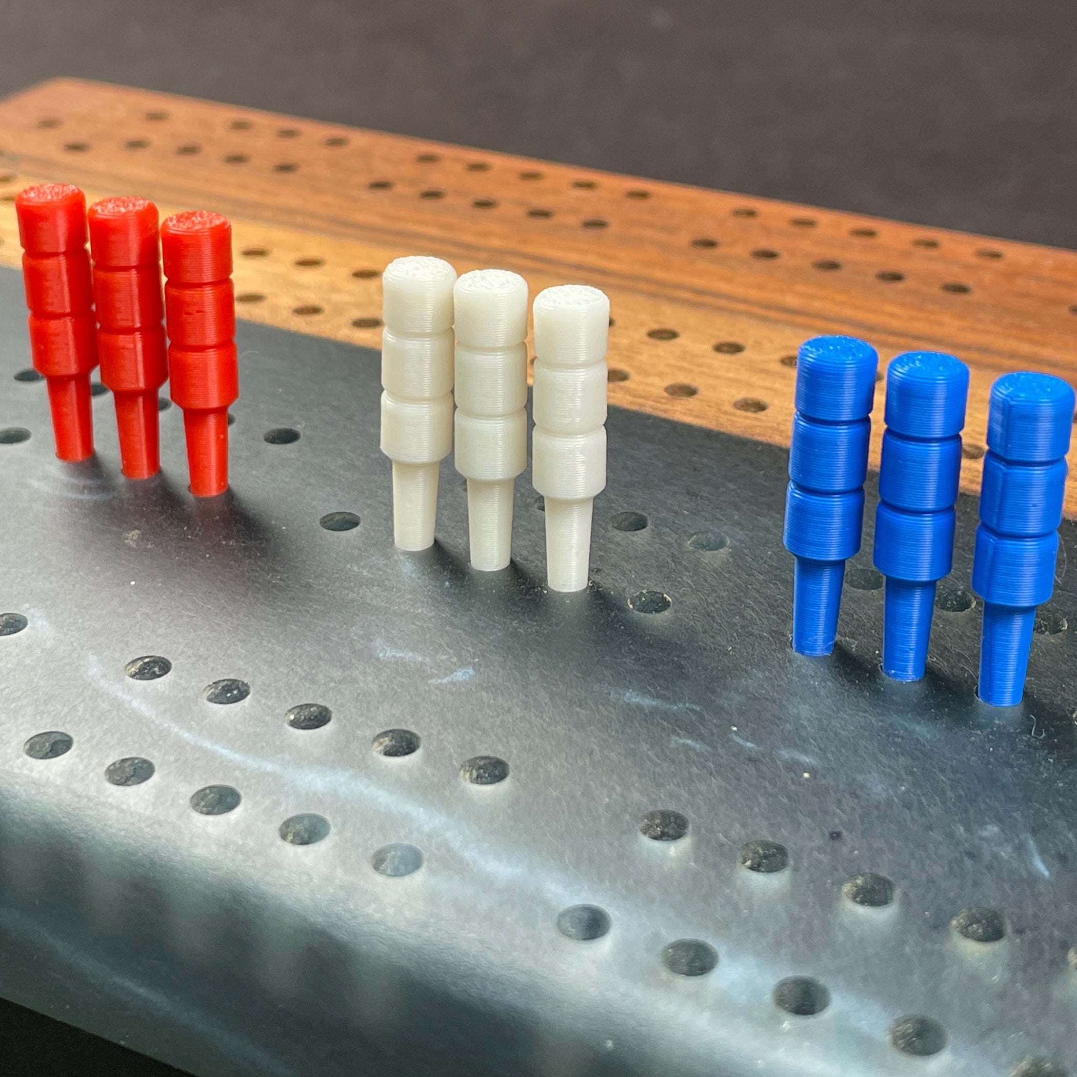 3D Printed Cribbage Pegs (for 1/8" holes) — Jeff Mack Supply