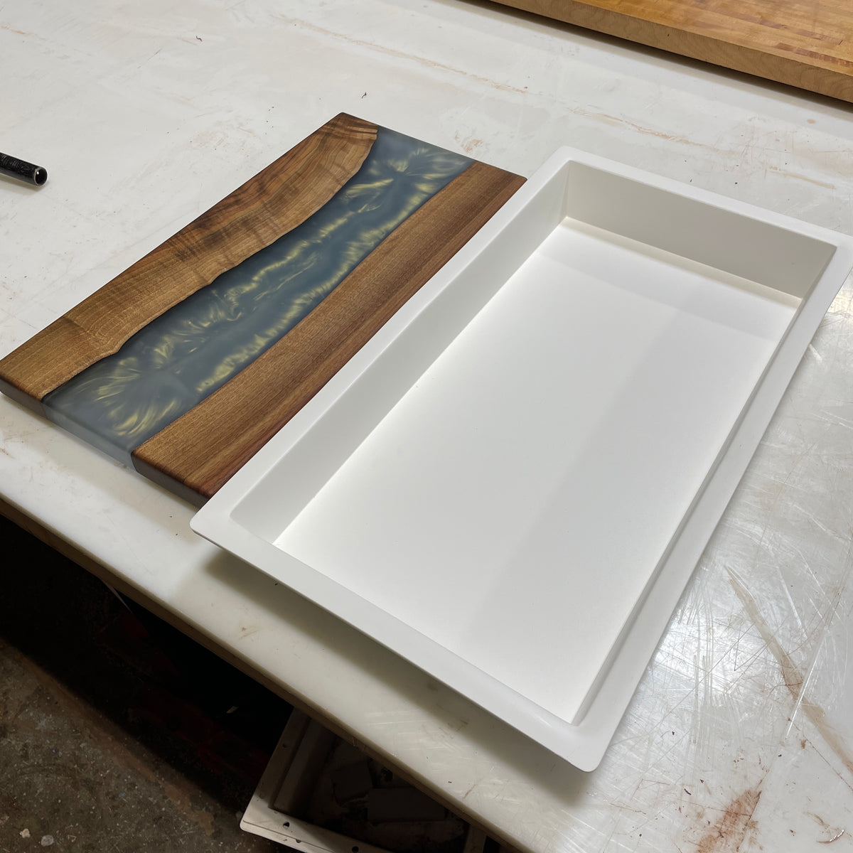 12 x 24 HDPE Epoxy Mold Reusable Resin Form | Jeff Mack Supply