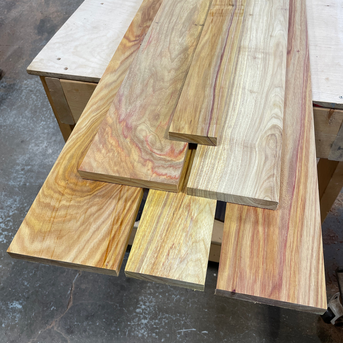Canarywood | 3/4” Thick S4S Kiln-Dried Boards — Jeff Mack Supply