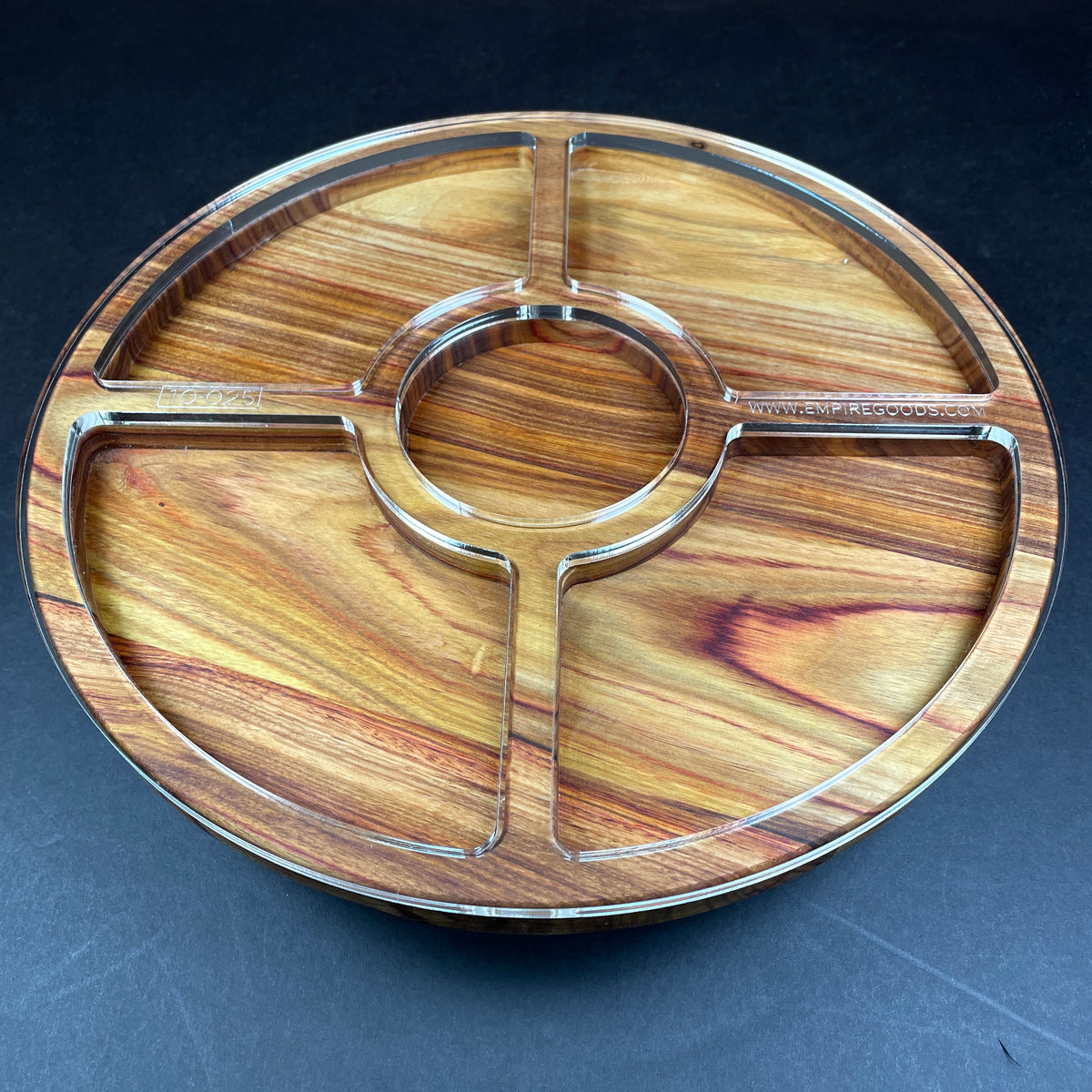 Round 5 Pocket Valet Tray Router Template (Clear Acrylic) — Jeff Mack ...