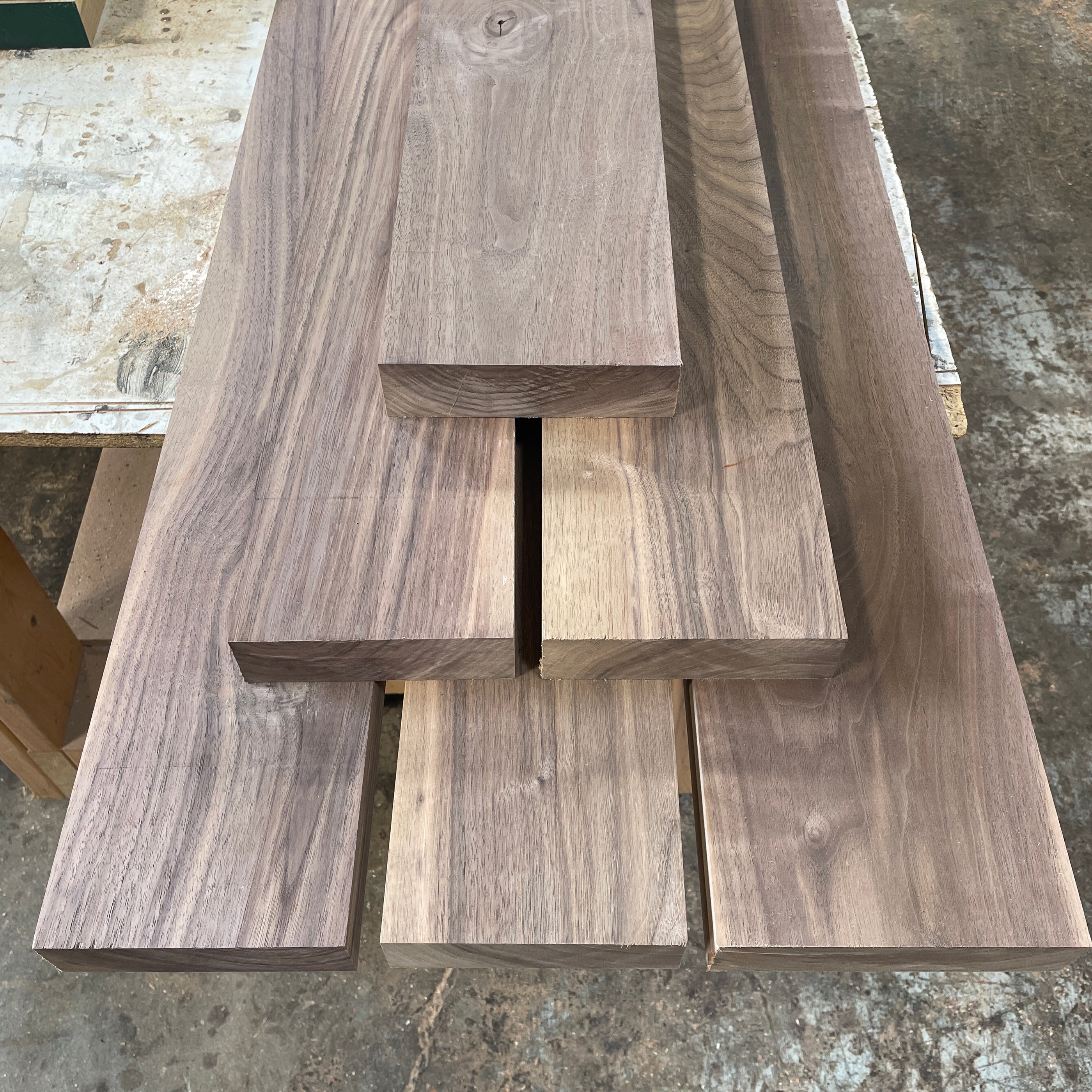 Walnut Wood 1.75” Thick | S4S Kiln-Dried Boards | Jeff Mack Supply