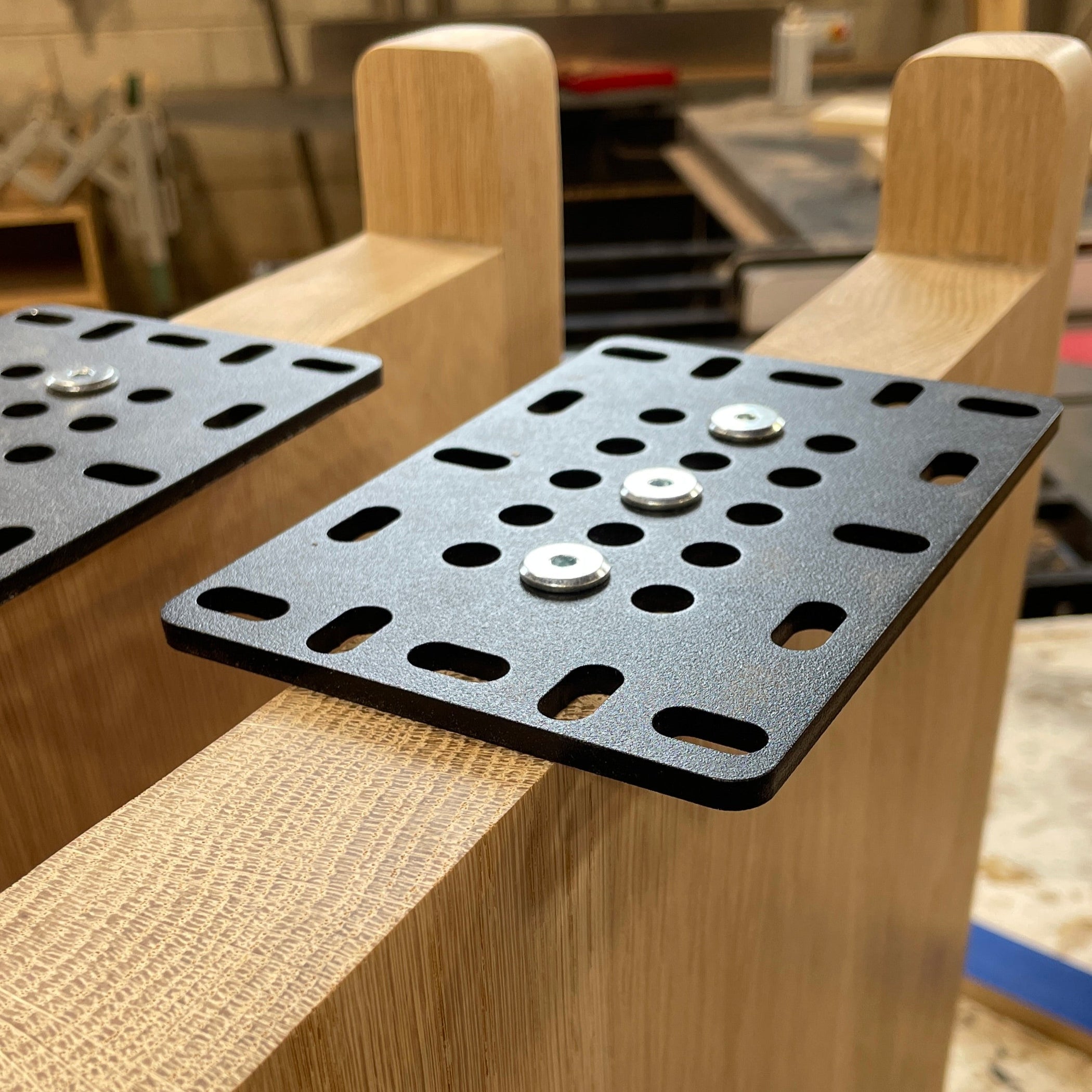 Universal Mounting Plates for Wood Table Legs & Furniture — Jeff Mack ...