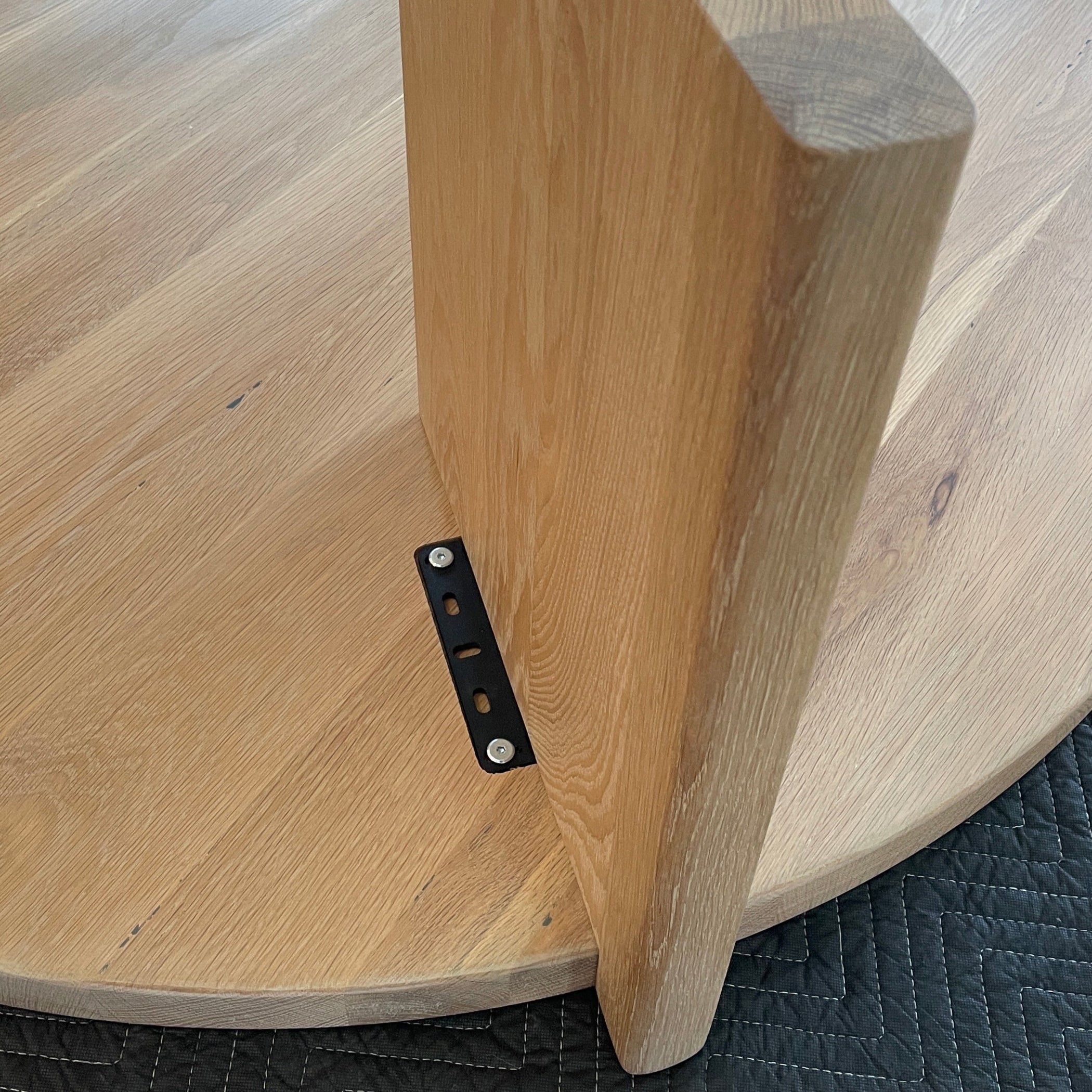 Universal Mounting Plates for Wood Table Legs & Furniture — Jeff Mack ...