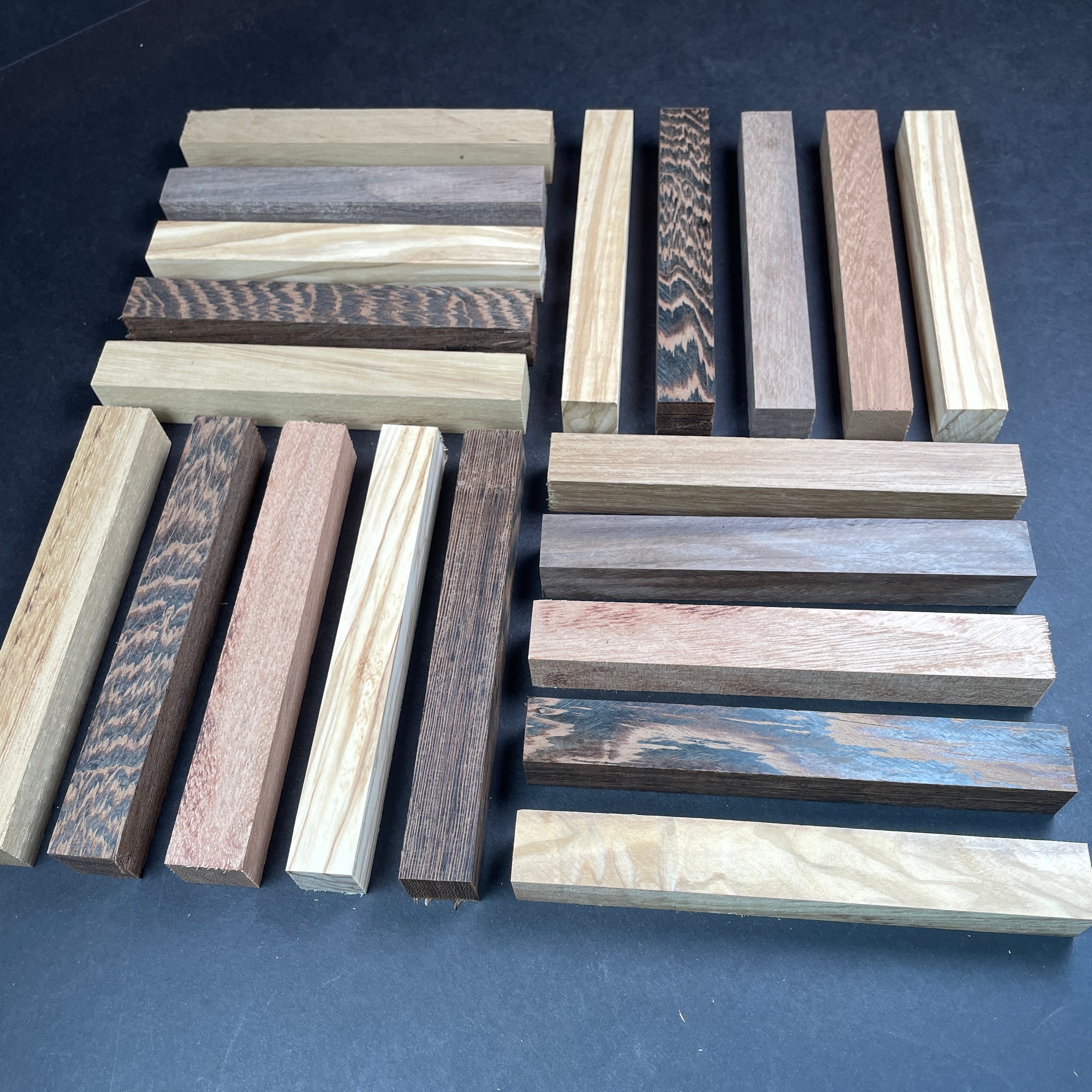 Premium Domestic + Exotic Wood Pen Blanks for Custom Pen Making — Jeff ...