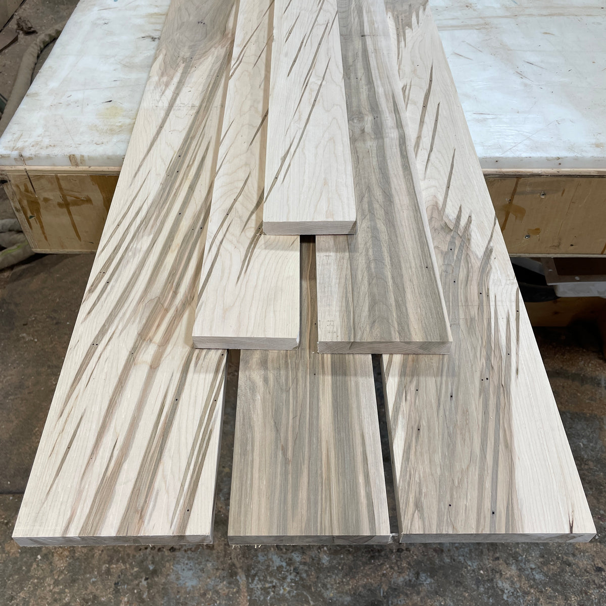 Ambrosia Maple Wood | 3/4” Thick S4S Kiln-Dried Boards — Jeff Mack Supply