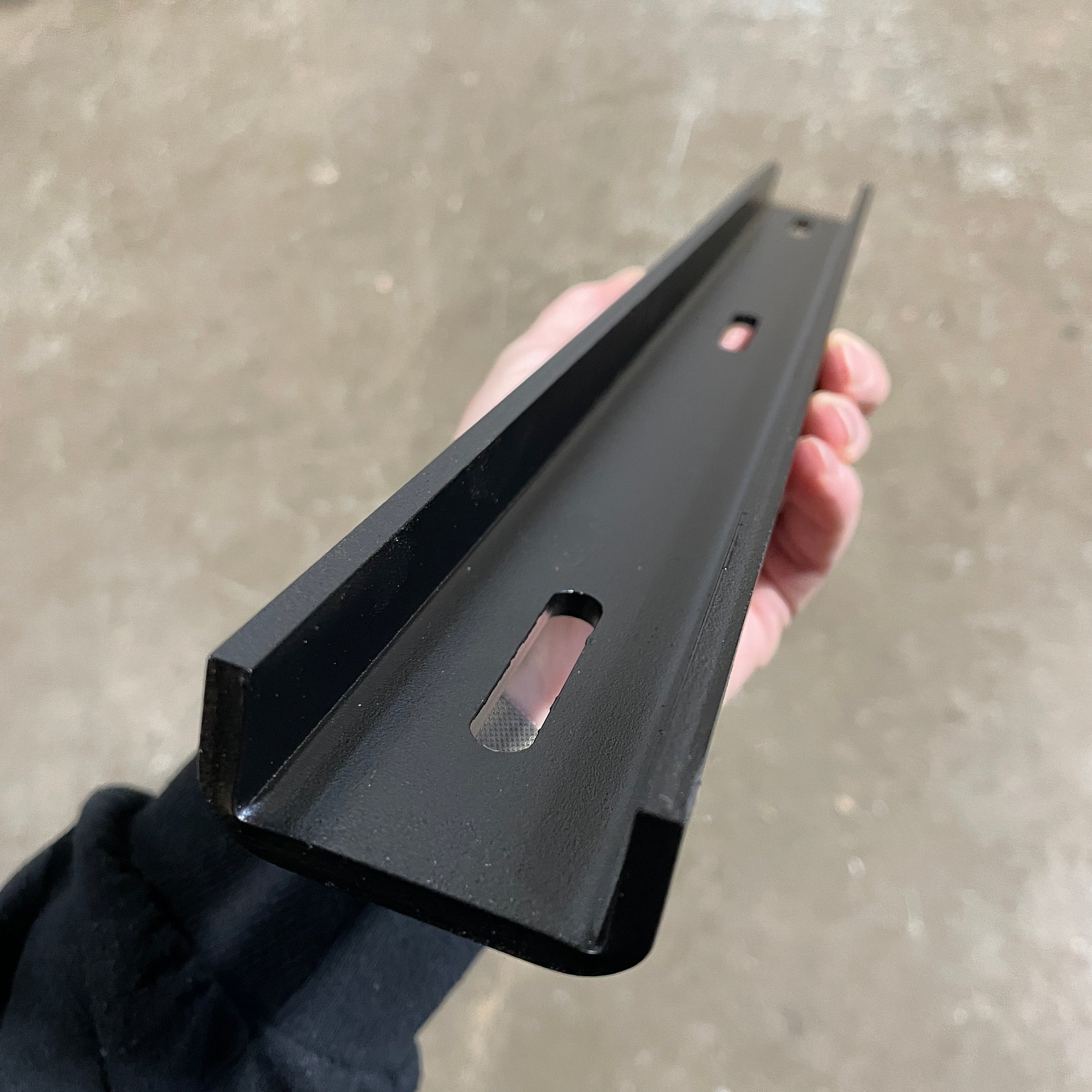 Steel C-Channel Table Top Supports & Stiffeners for Wood Slabs | Jeff ...