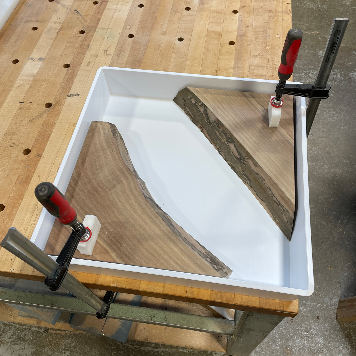 Rectangle NO SEAL HDPE Resin Molds for Epoxy Boards & River Boards ...