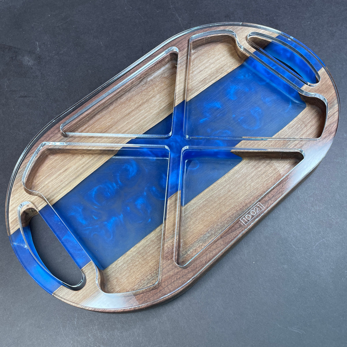 Oval 4 Section Valet Tray Router Template (Clear Acrylic) — Jeff Mack ...