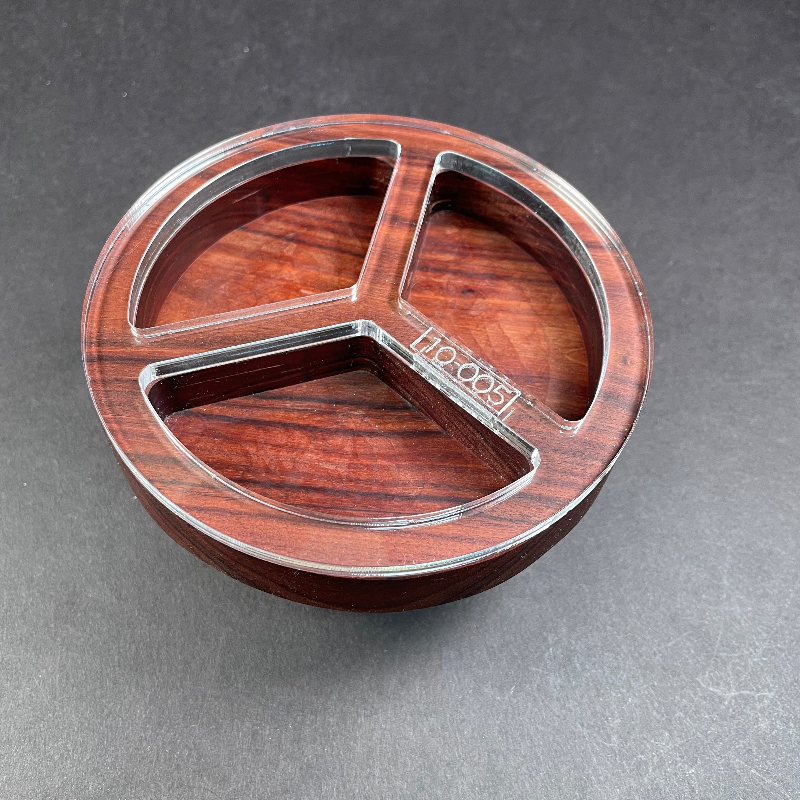 Mini Round 3 Pocket Tray Template | Clear Acrylic Woodworking Router ...