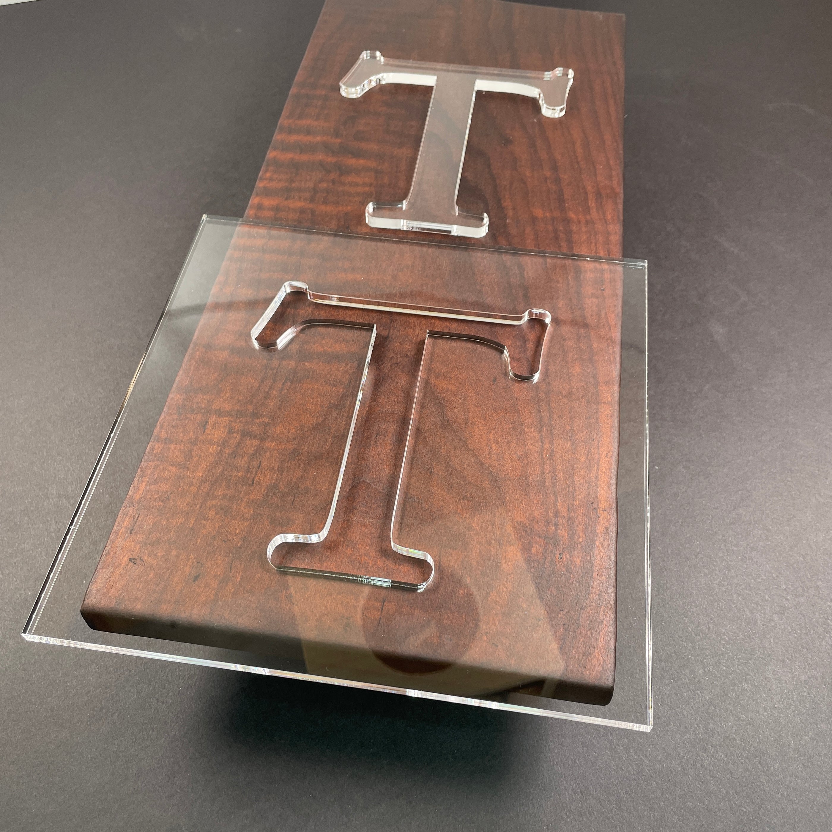 Letter Router Templates (Clear Acrylic) — Jeff Mack Supply