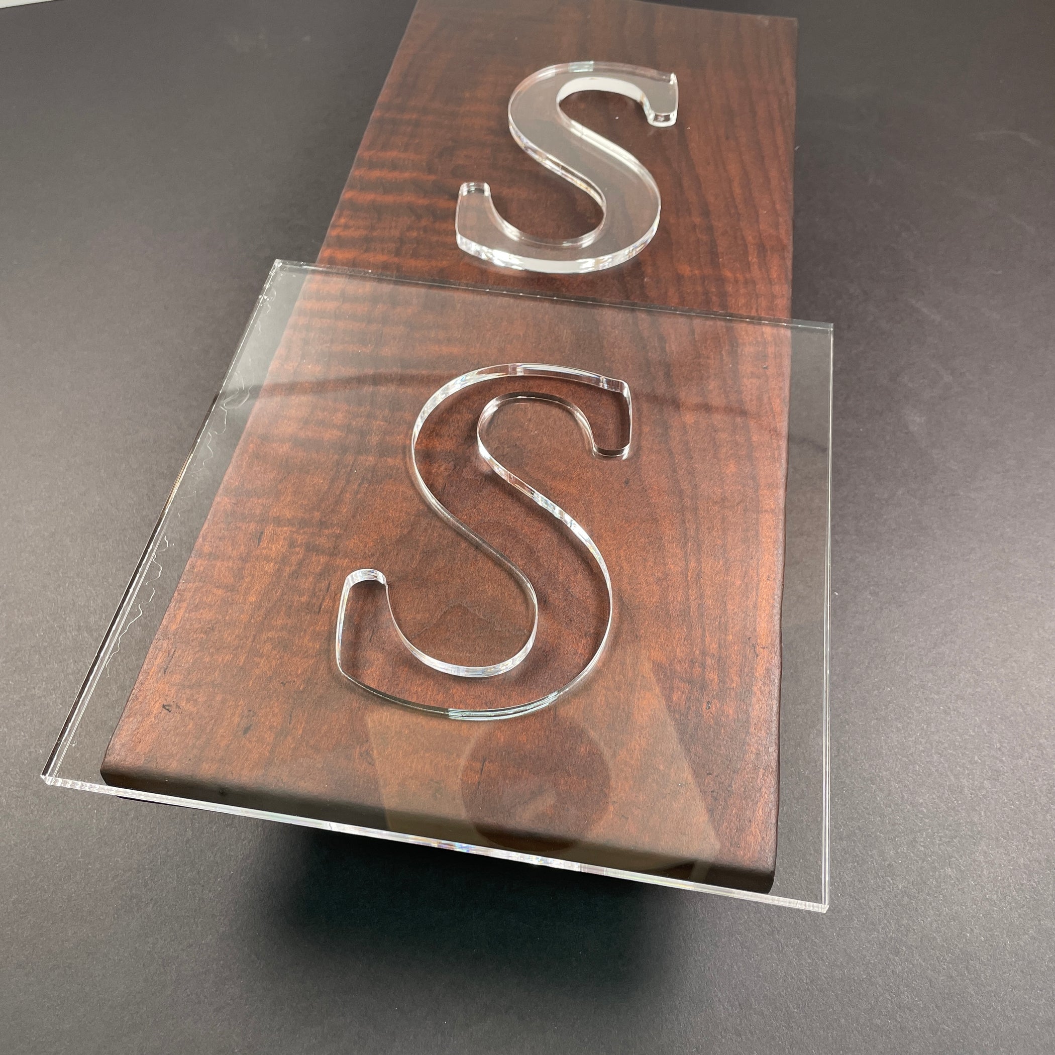 Letter Router Templates (Clear Acrylic) — Jeff Mack Supply