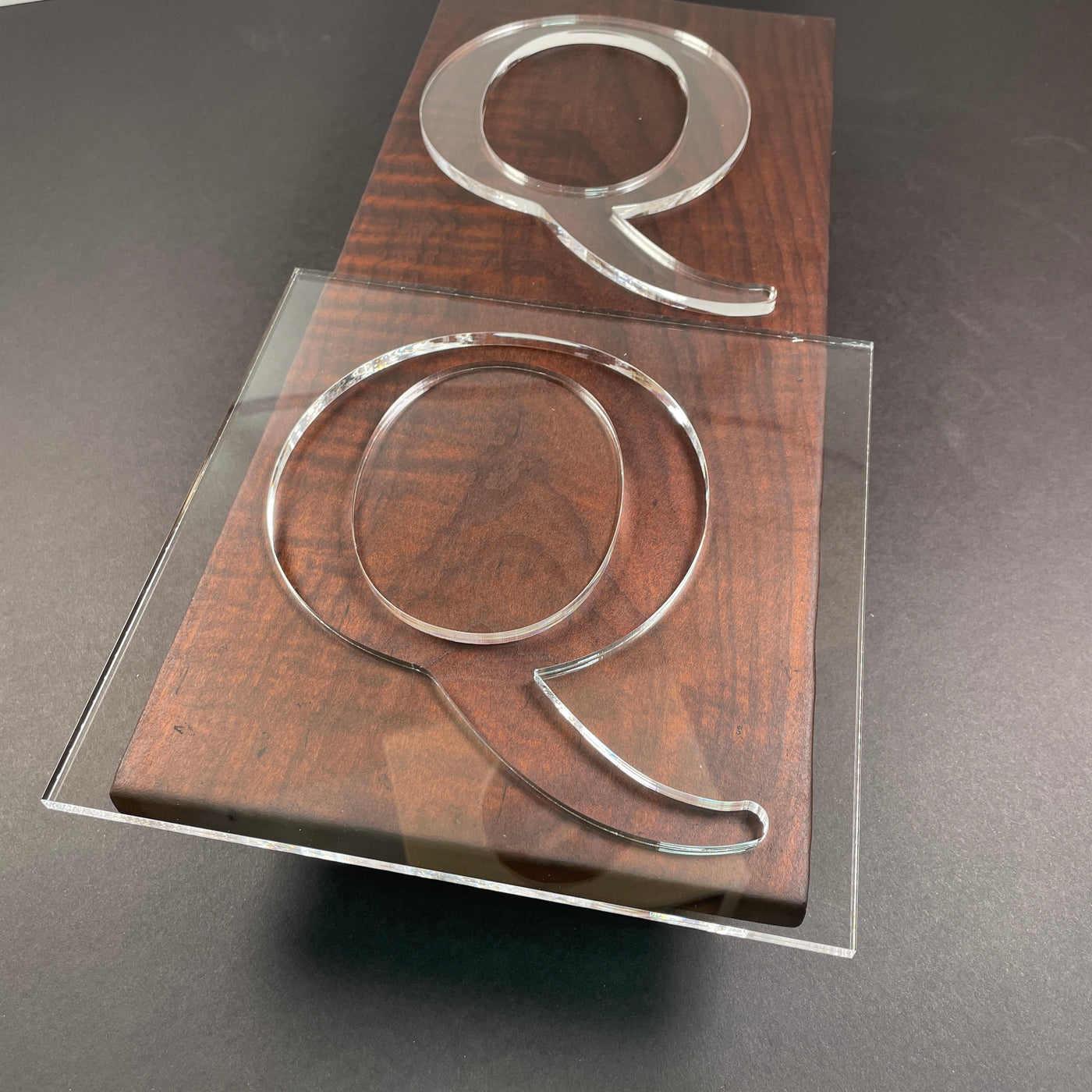 Letter Router Templates (Clear Acrylic) — Jeff Mack Supply