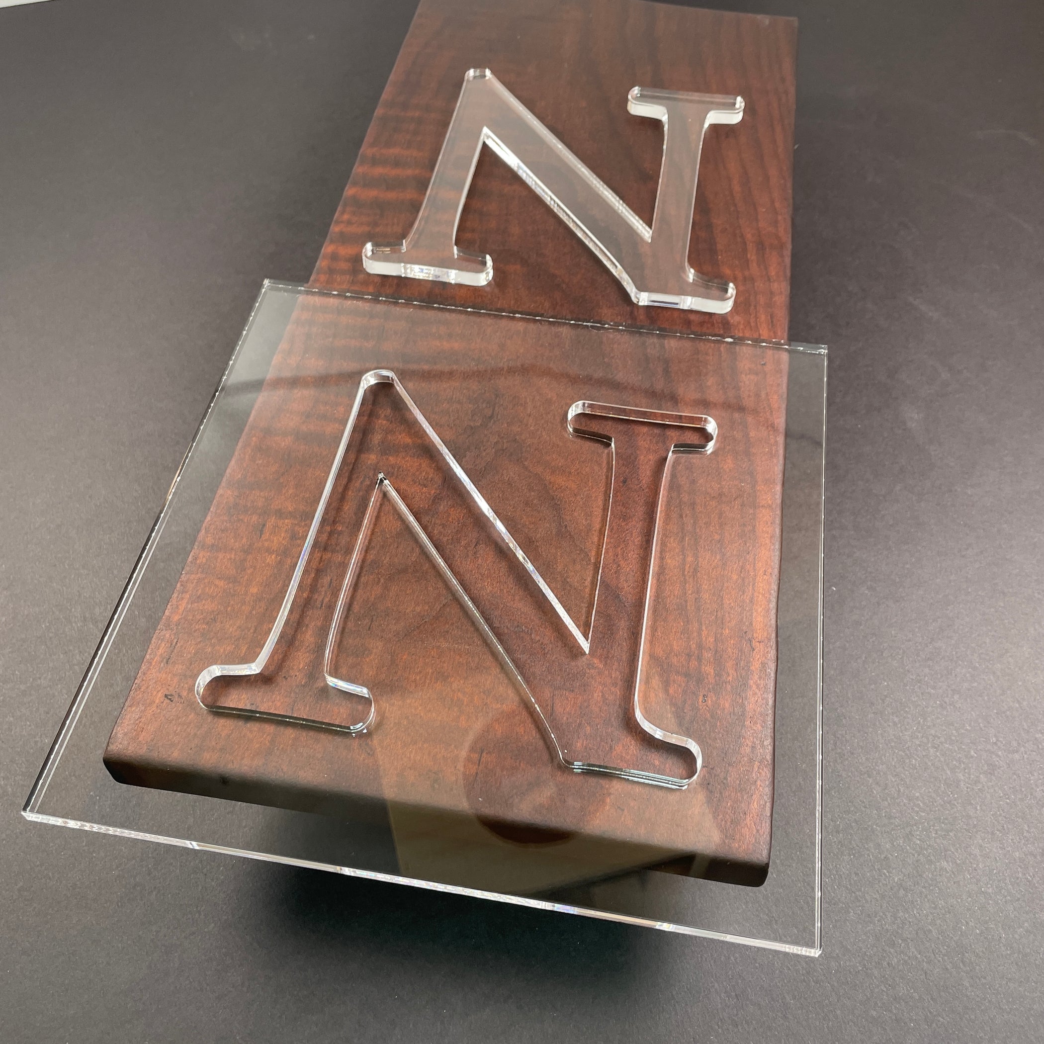 Letter Router Templates (Clear Acrylic) — Jeff Mack Supply