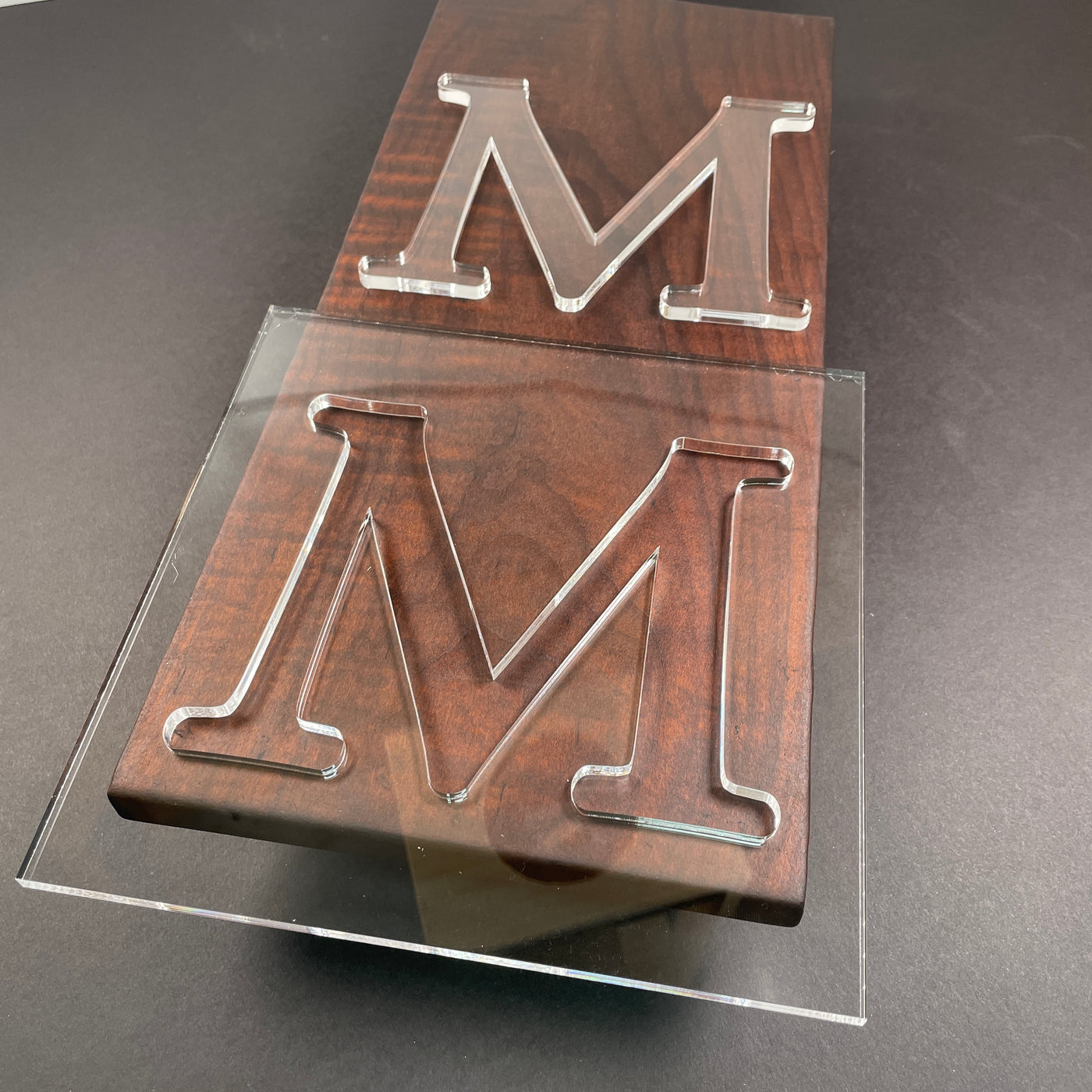 Letter Router Templates (Clear Acrylic) — Jeff Mack Supply