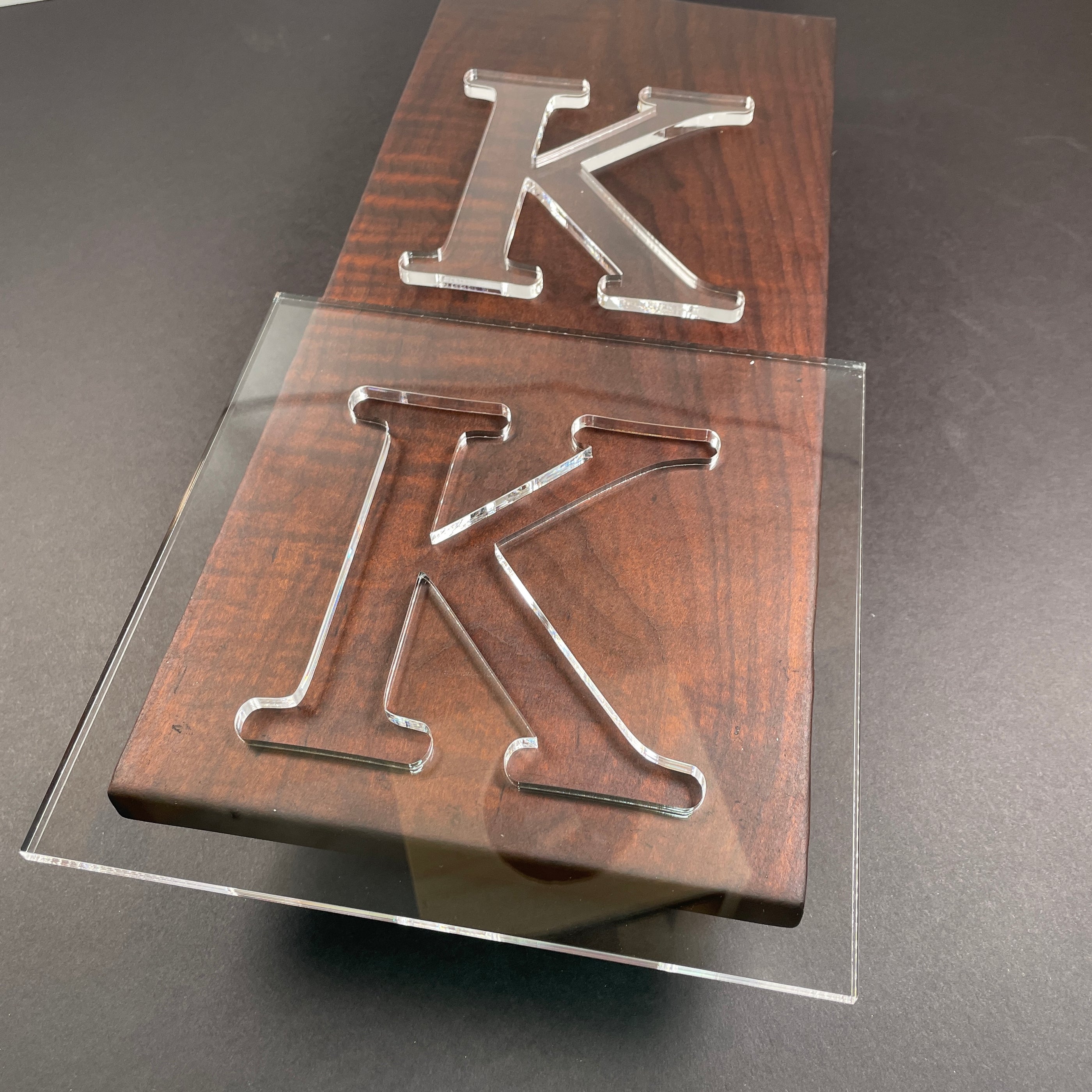 Letter Router Templates (Clear Acrylic) — Jeff Mack Supply