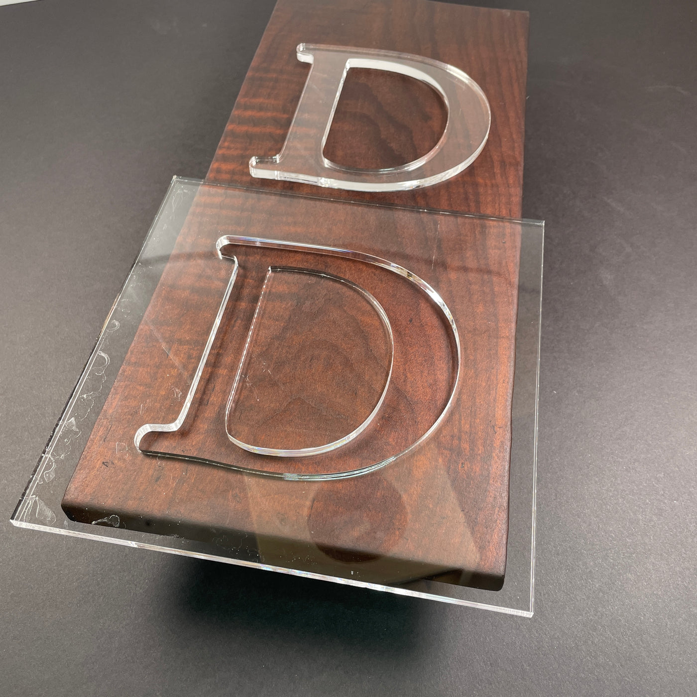 Letter Router Templates (Clear Acrylic) — Jeff Mack Supply