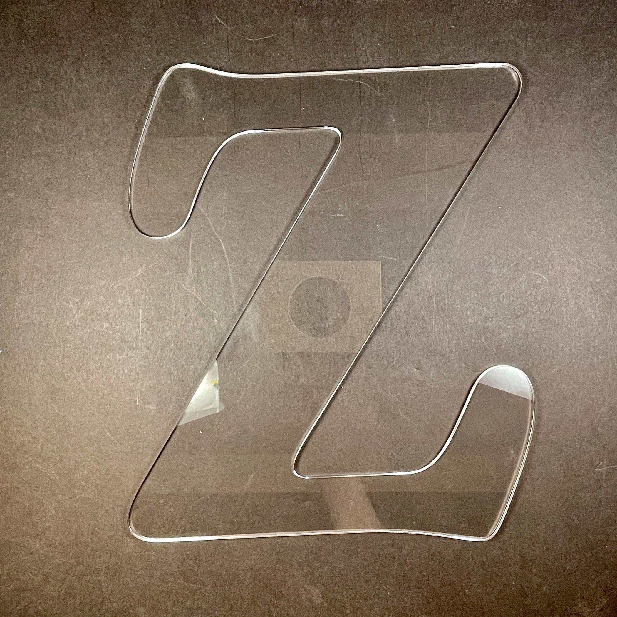 Jumbo Letter Router Templates (Clear Acrylic) — Jeff Mack Supply