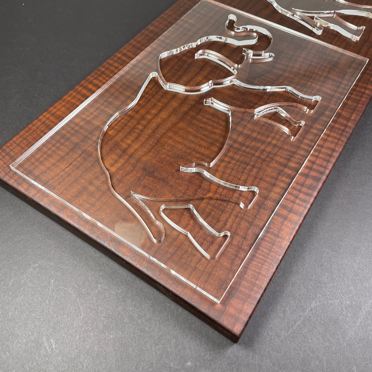 Elephant Router Template (Clear Acrylic) — Jeff Mack Supply