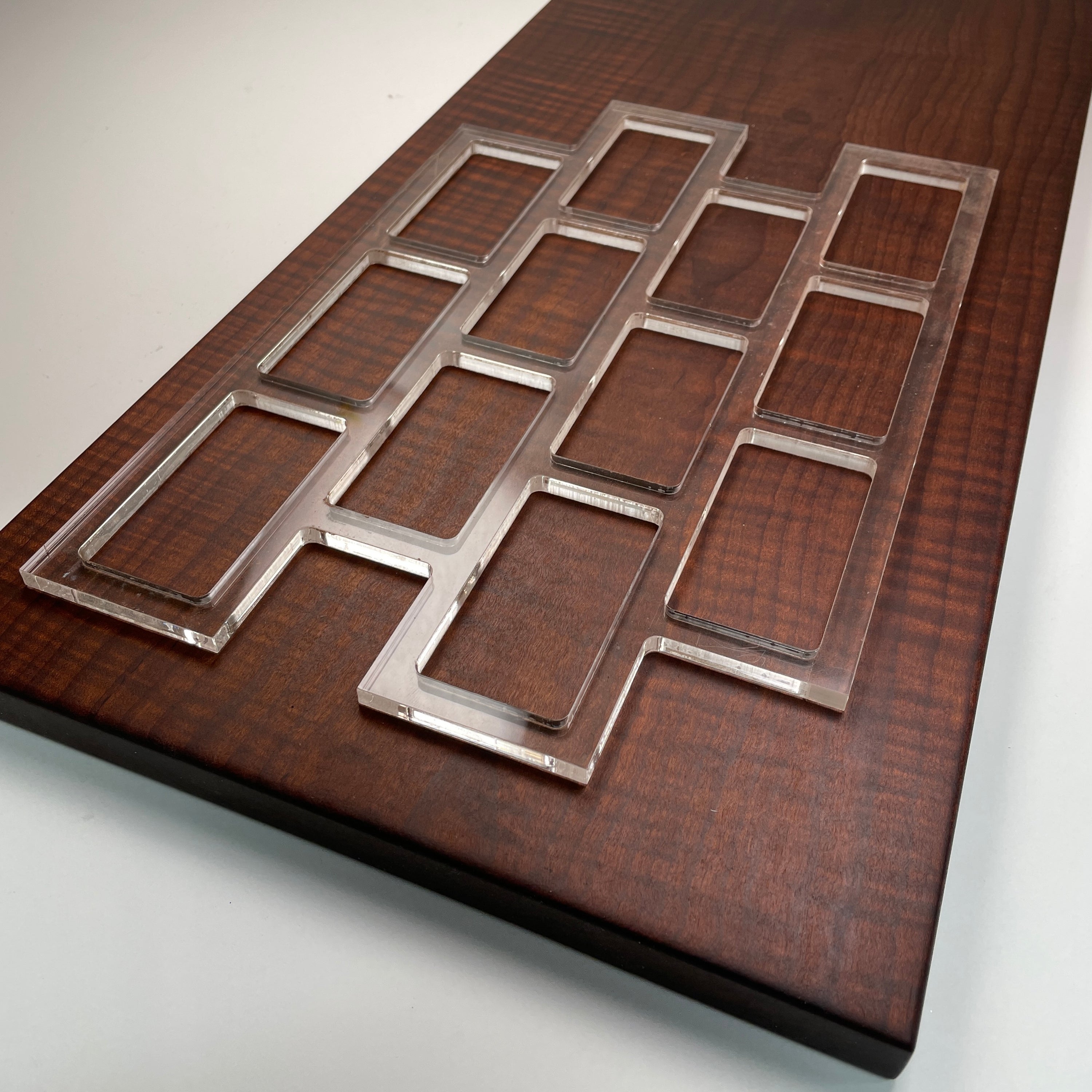 Brick Pattern Router Template (Clear Acrylic) — Jeff Mack Supply