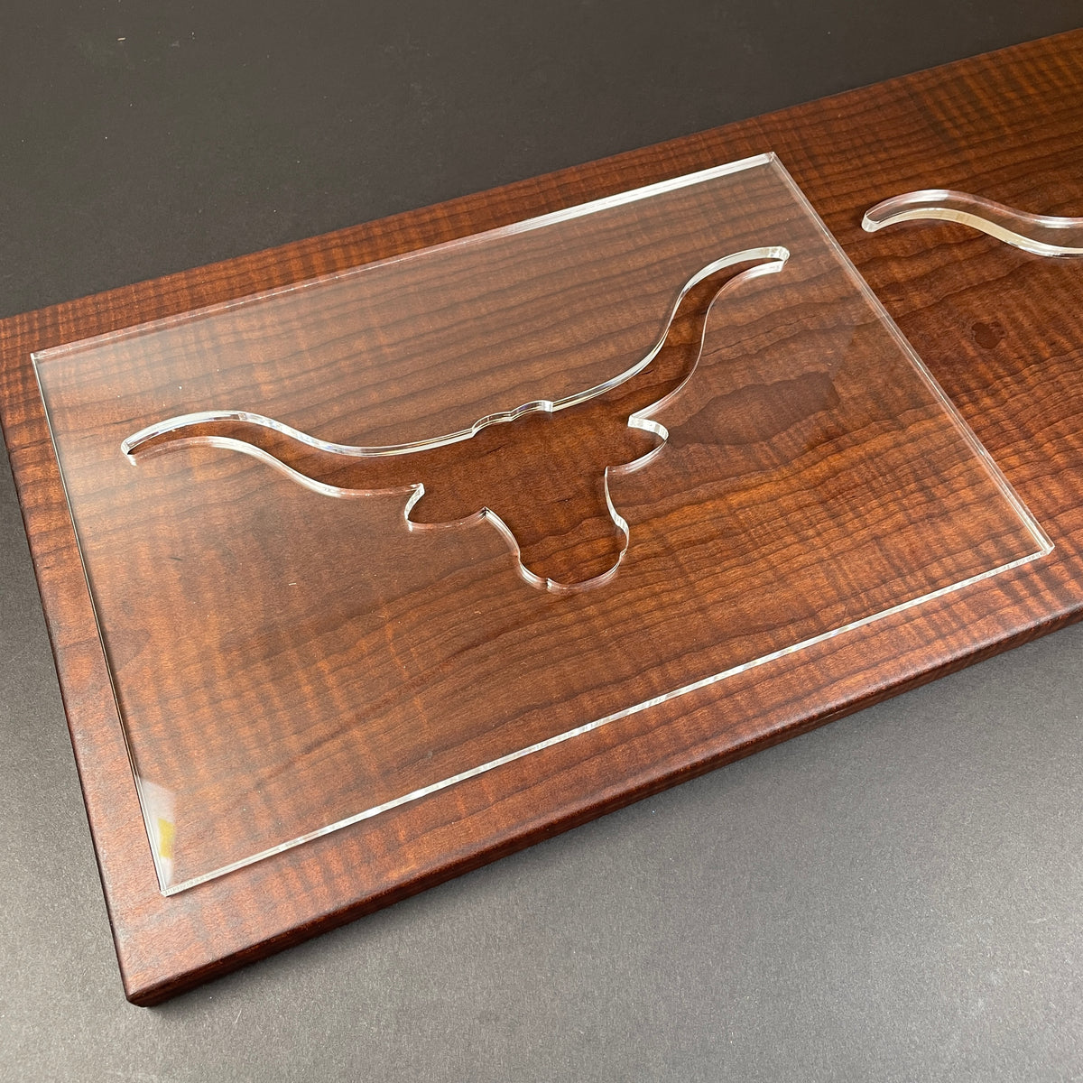 Longhorn Router Template (Clear Acrylic) — Jeff Mack Supply