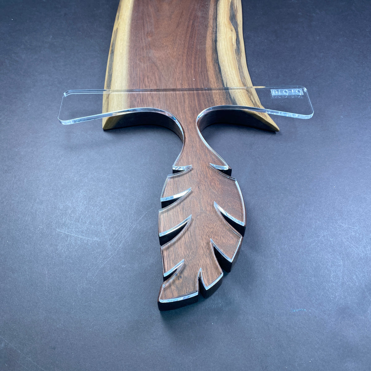 Palm Leaf Handle Charcuterie Board Router Template (Clear Acrylic ...